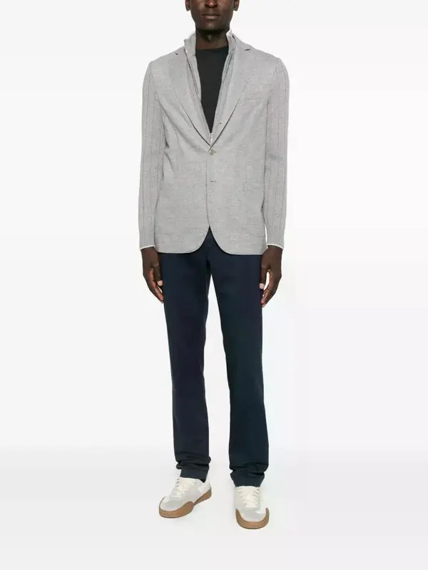 MASON'S Straight-leg Trousers - Blue