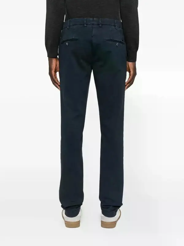 MASON'S Straight-leg Trousers - Blue