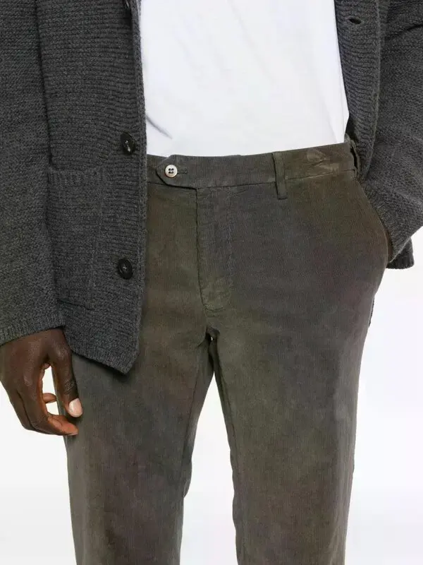 MASON'S Buttoned Straight-leg Cords