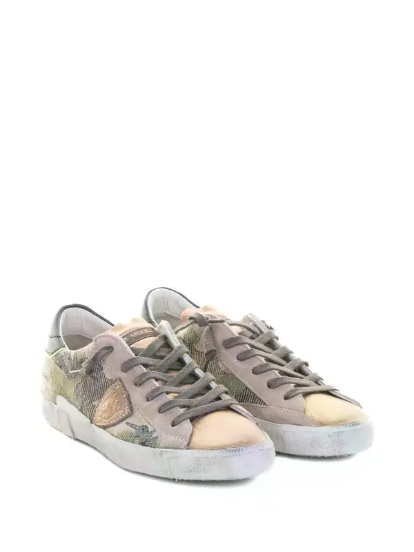 Philippe Model Camouflage-print Sneakers