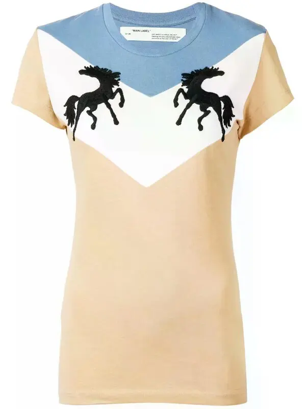 Off-White Twisting Horses T-shirt
