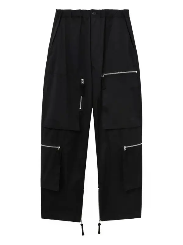 Comme Des Garçons Zip-pocket Cargo Trousers