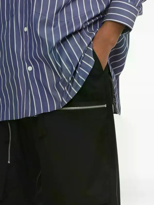 Comme Des Garçons Zip-pocket Cargo Trousers