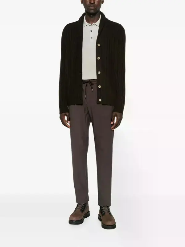 Corneliani Long-sleeve Polo Shirt
