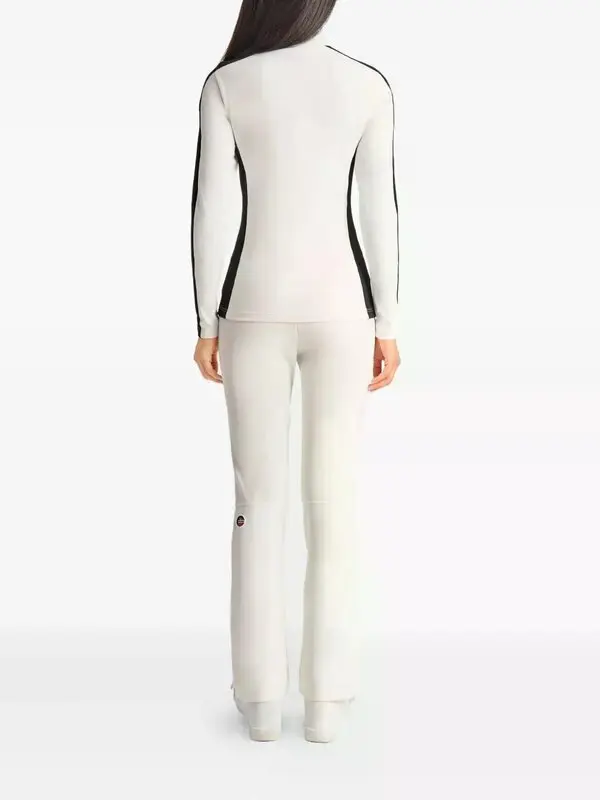 Fusalp Panelled Half-zip Ski Top - White