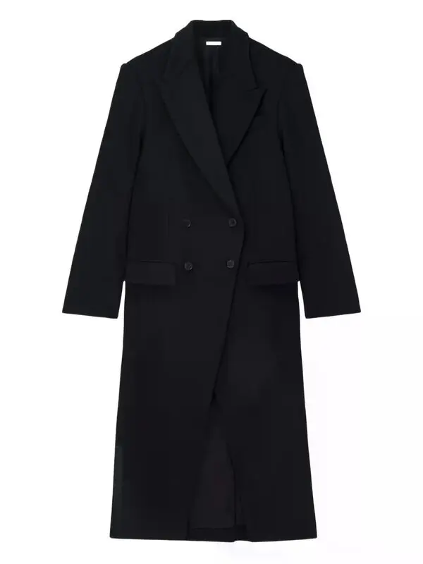 Alexander McQueen Double-breasted Flap-pocket Coat
