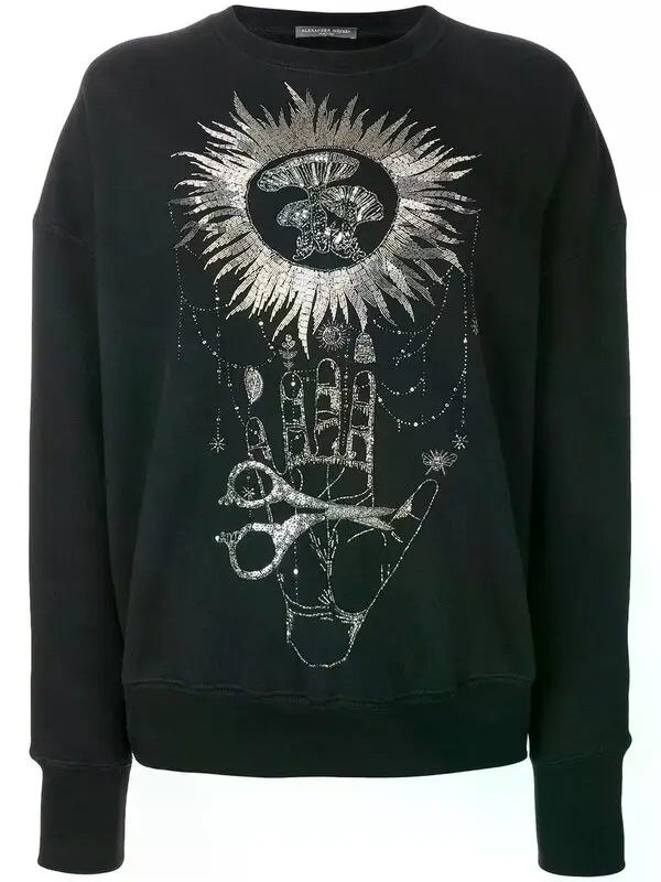 Alexander McQueen Embroidered Sweatshirt