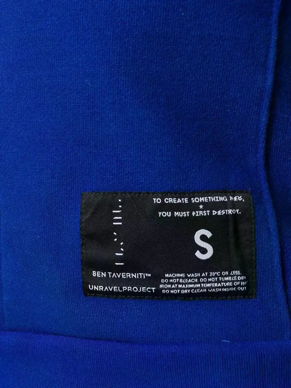 BEN TAVERNITI UNRAVEL PROJECT Cropped Sweatshirt
