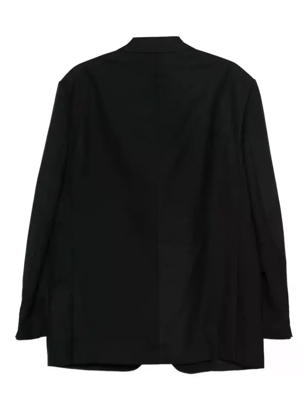 Comme Des Garçons Single-button Wool Blazer