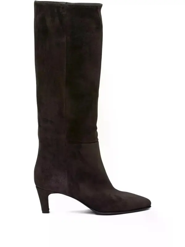 STRATEGIA SHOES Suede Pointed-toe Boots