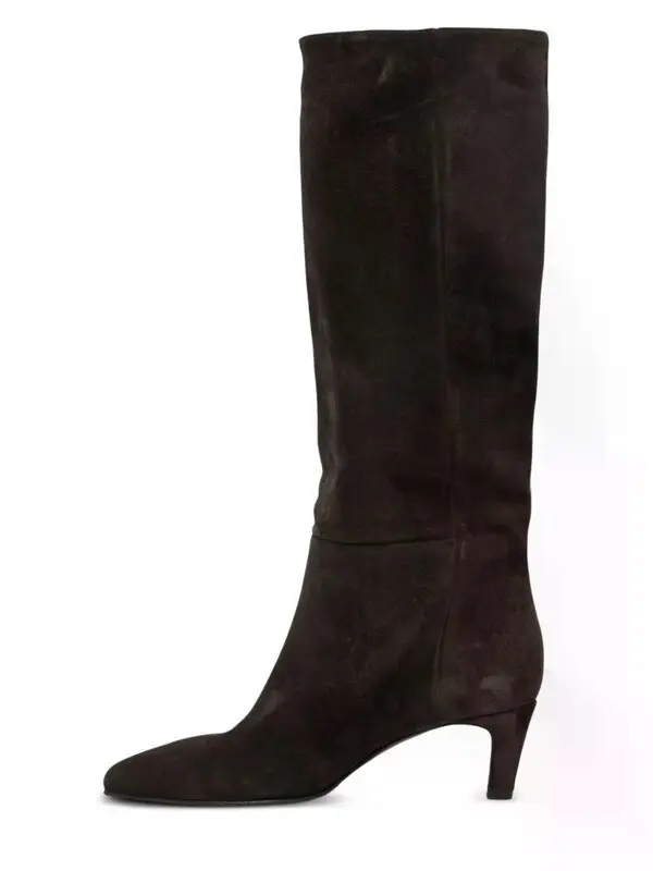 STRATEGIA SHOES Suede Pointed-toe Boots