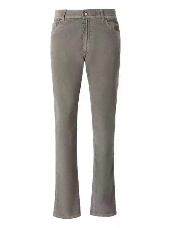 RICHARD J. BROWN Corduroy Straight Leg Jeans - Grey