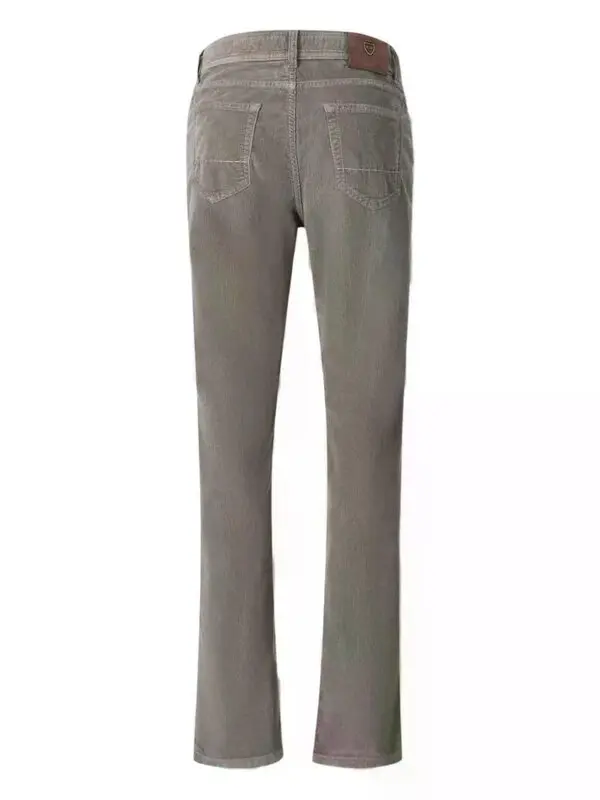 RICHARD J. BROWN Corduroy Straight Leg Jeans - Grey