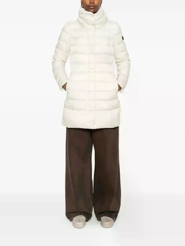 Peuterey Quilted High-neck Coat - Neutrals