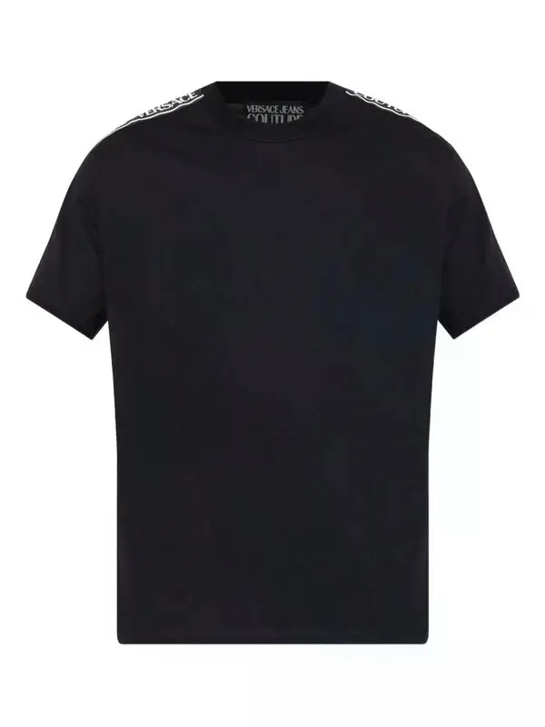 Versace Shoulder-tape T-shirt - Black
