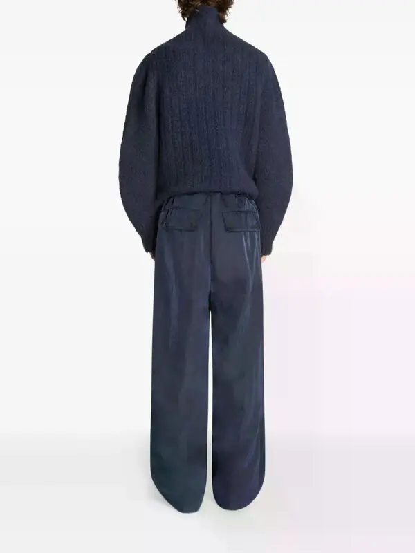 Dries Van Noten Drawstring Side-pocket Trousers