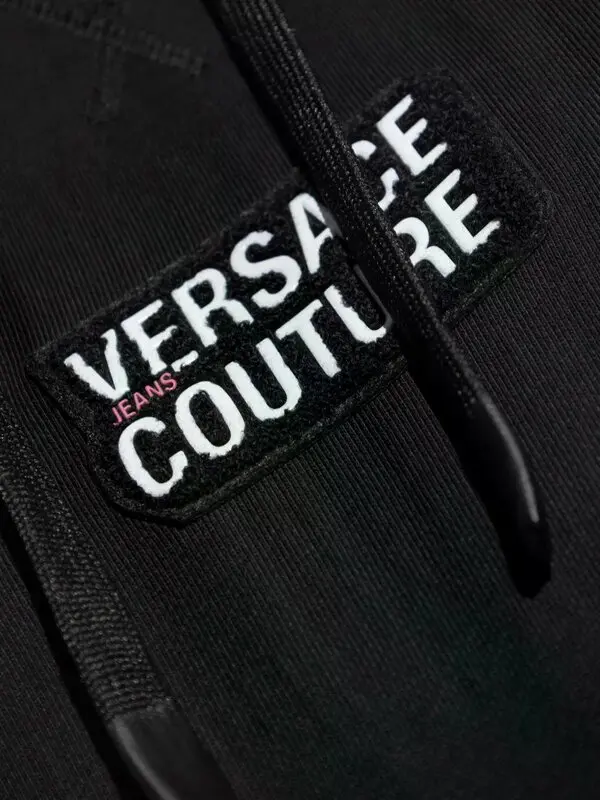 Versace Logo-patch Hoodie
