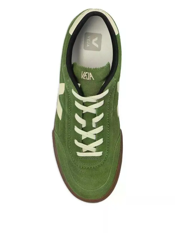VEJA Panenka Suede V-logo Sneakers - Green