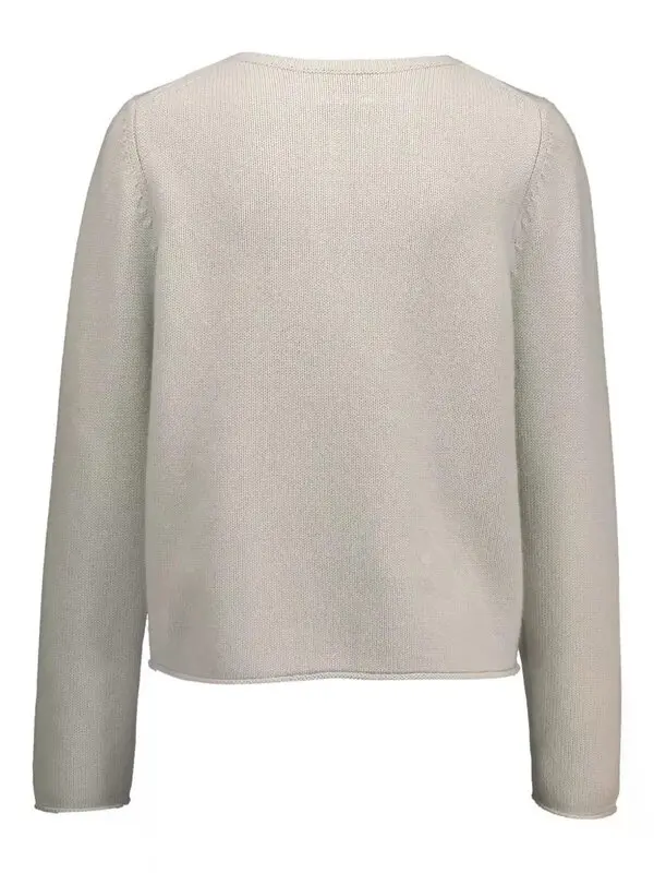 ALLUDE Round-neck Sweater