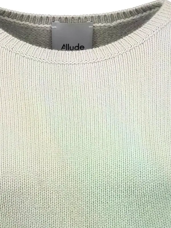 ALLUDE Round-neck Sweater
