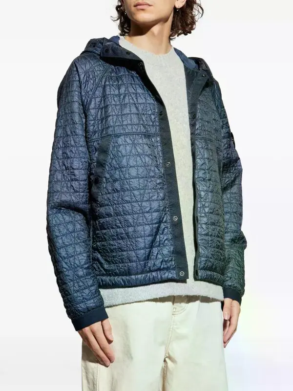 Stone Island Quilted Logo-patch Jacket