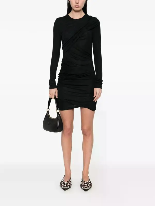 MARANT ETOILE Denise Mini Dress - Black