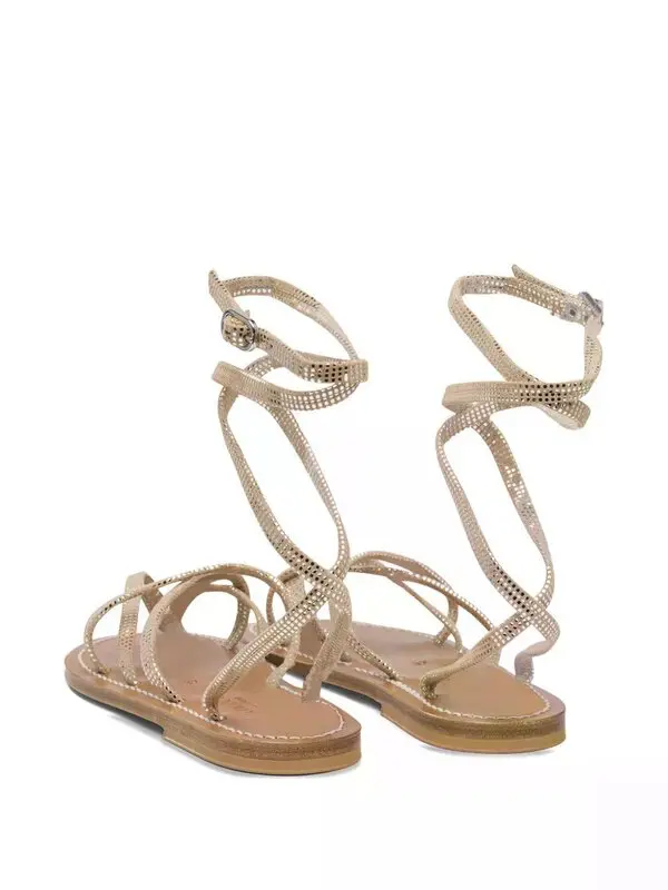 K.JACQUES Strappy Leather Sandals