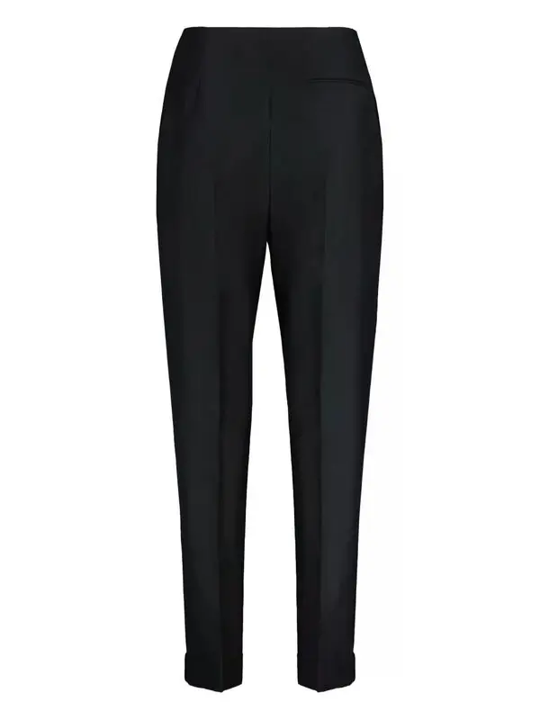 Alberta Ferretti Pleated-cuffed Trousers
