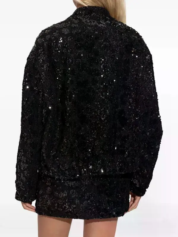 IRO PARIS Sequin Bomber Jacket