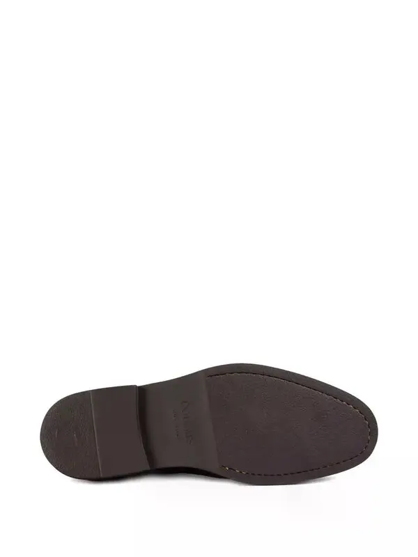 DOUCAL'S Suede Elastic-sided Ankle Boots - Brown