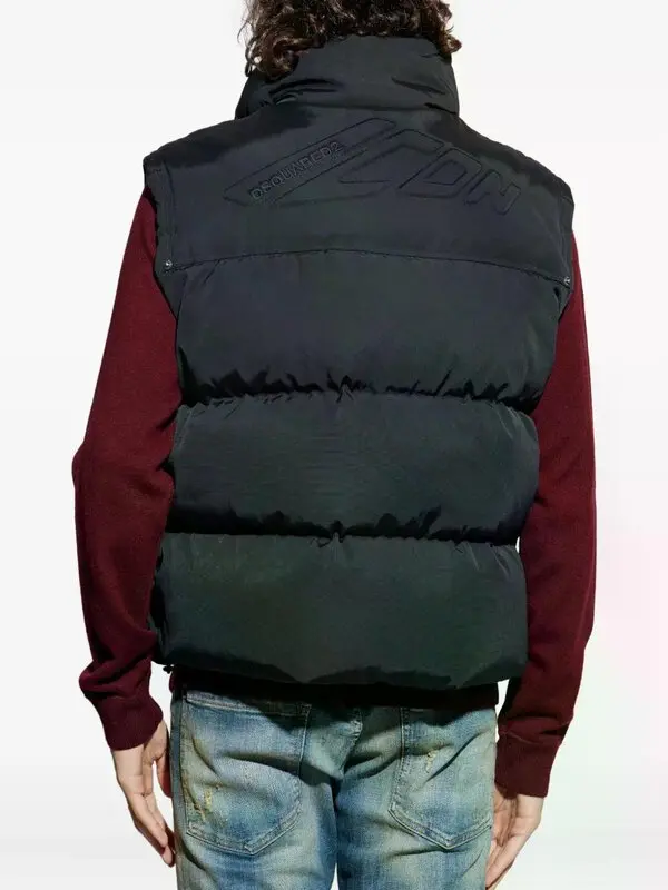 Dsquared2 Quilted Snap-fastening Gilet