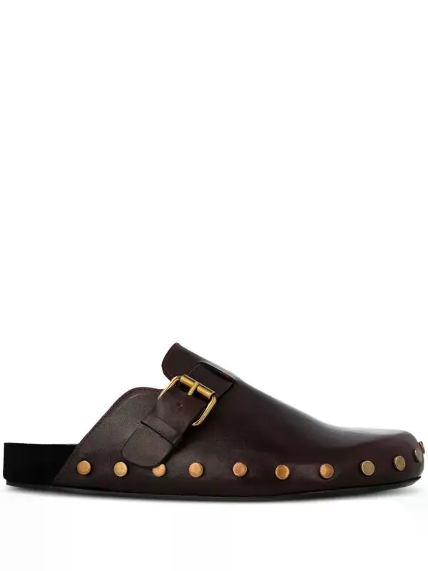 Isabel Marant Buckle-fastening Studded Slip-ons