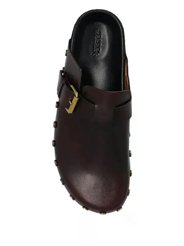 Isabel Marant Buckle-fastening Studded Slip-ons