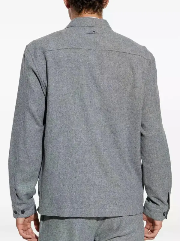 Paul & Shark Button-fastening Patch-pocket Shirt - Grey