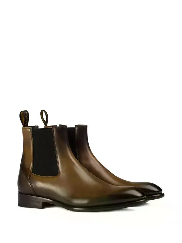 DOUCAL'S Leather Chelsea Boots