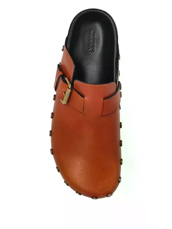 Isabel Marant Étoile Buckle-fastening Studded Clogs