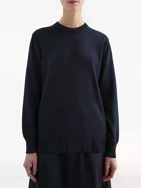 JIL SANDER Crew-neck Long-sleeve Sweater