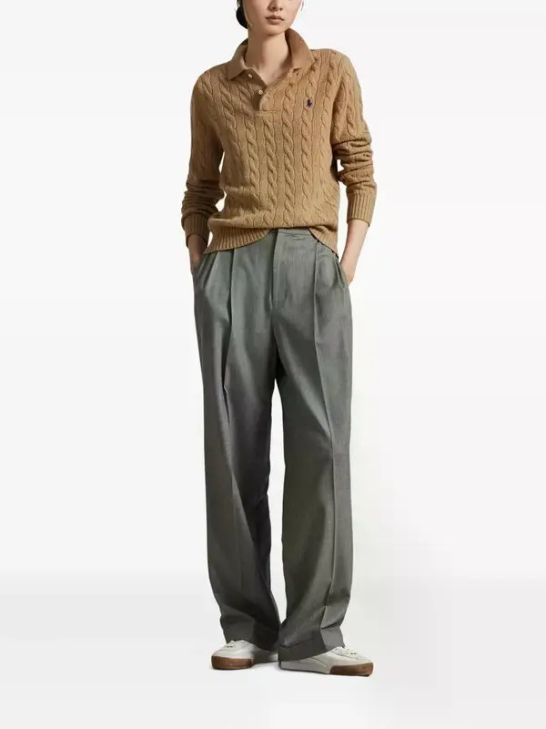 Polo Ralph Lauren Cable-knit Polo Sweater