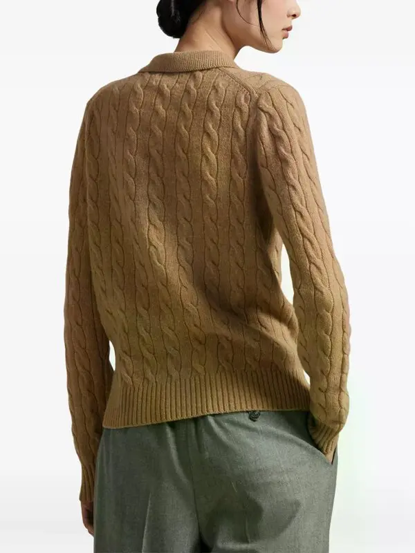 Polo Ralph Lauren Cable-knit Polo Sweater