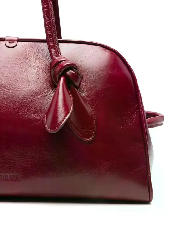 Jacquemus Le Turismo Leather Shoulder Bag - Red