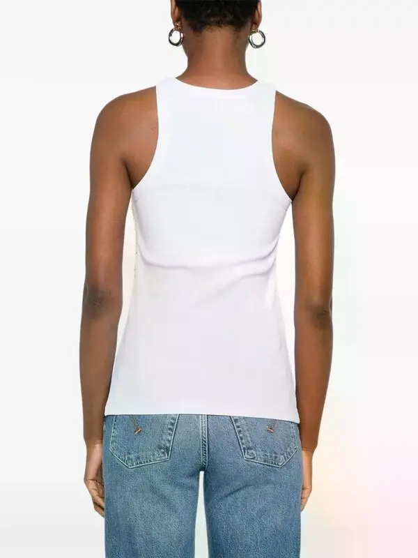 Pinko Embellished Sleeveless Top - White