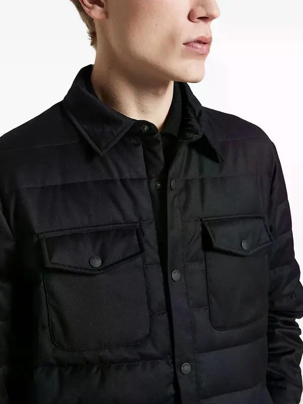 Peserico Quilted Shirt Jacket