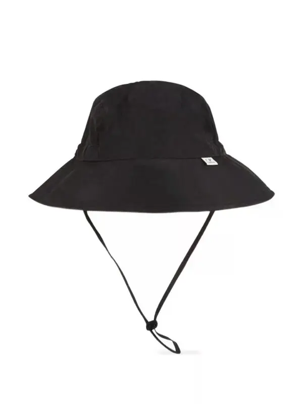 C.P. COMPANY Bob Drawstring Bucket Hat - Black
