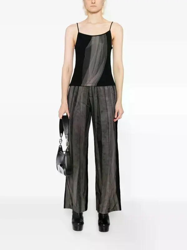 QUETSCHE Tulle-embellished Trousers