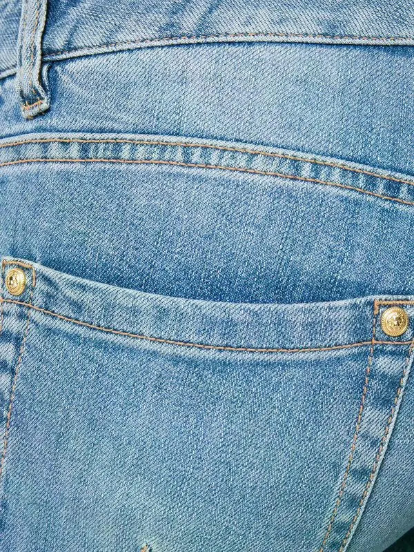 Balmain Biker Skinny Jeans