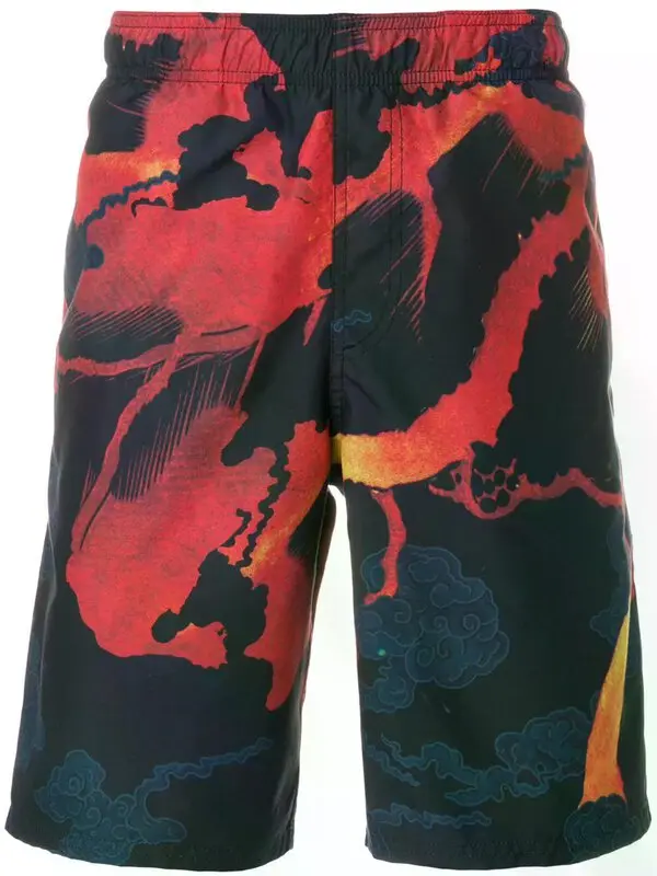 Givenchy Print Swim Shorts