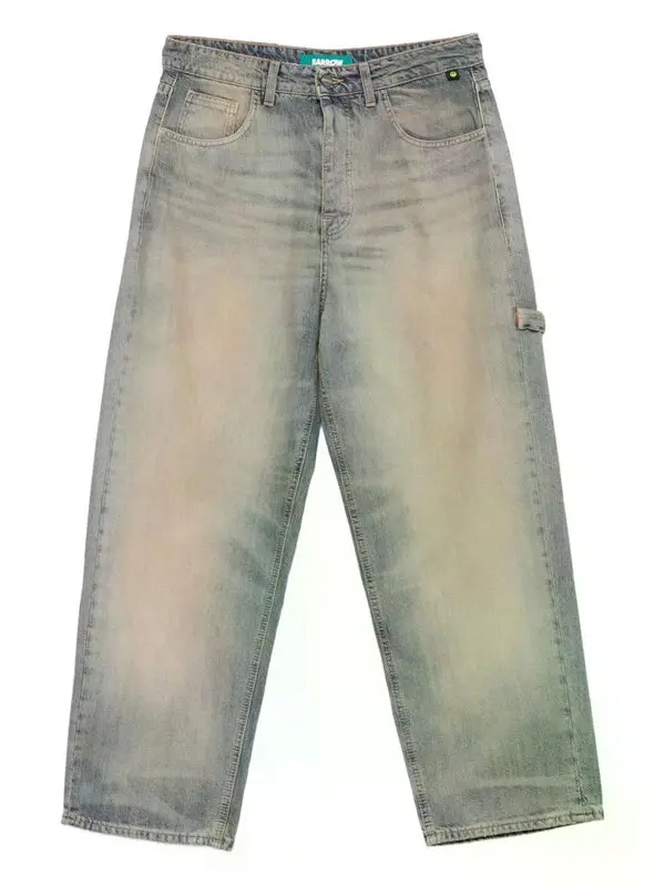 BARROW Faded Denim Jeans