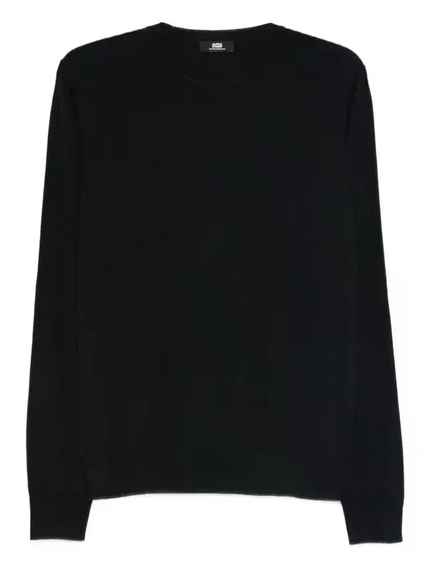 Alpha Studio Crew-neck Sweater - Blue