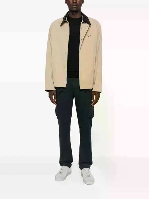 Alpha Studio Crew-neck Sweater - Blue