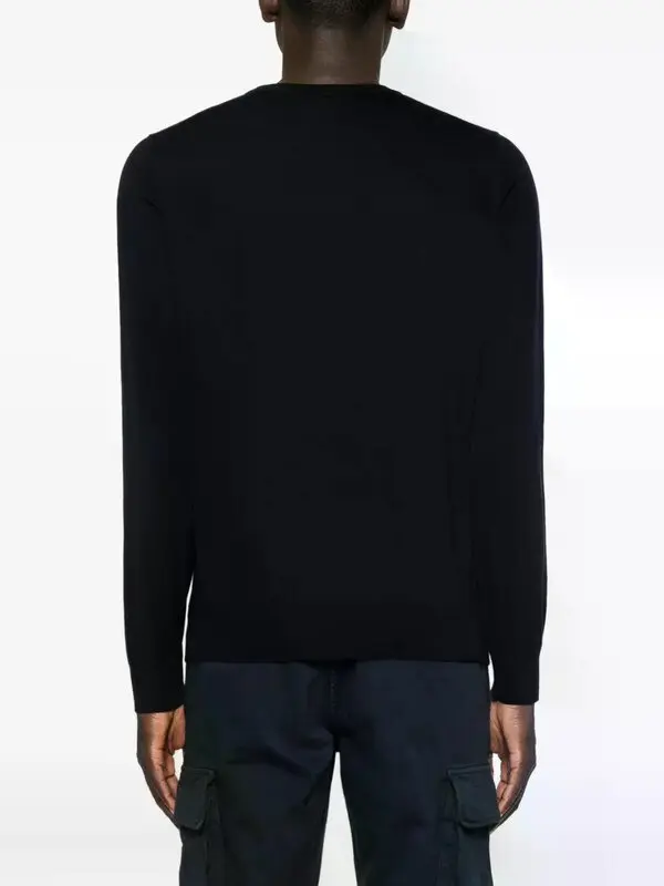 Alpha Studio Crew-neck Sweater - Blue